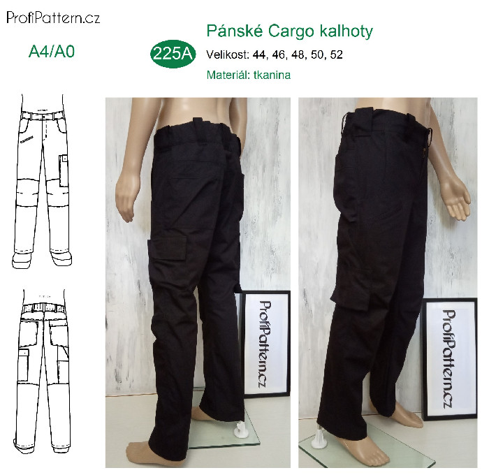 Pánské Cargo kalhoty :: Profipattern.cz